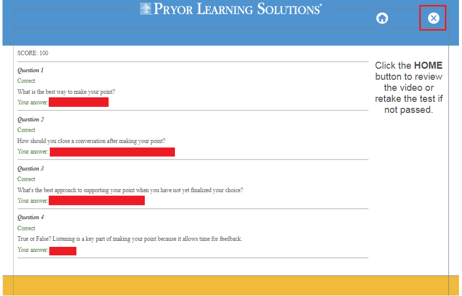 Why isn't the course showing as Completed in My Training? – Fred Pryor ...